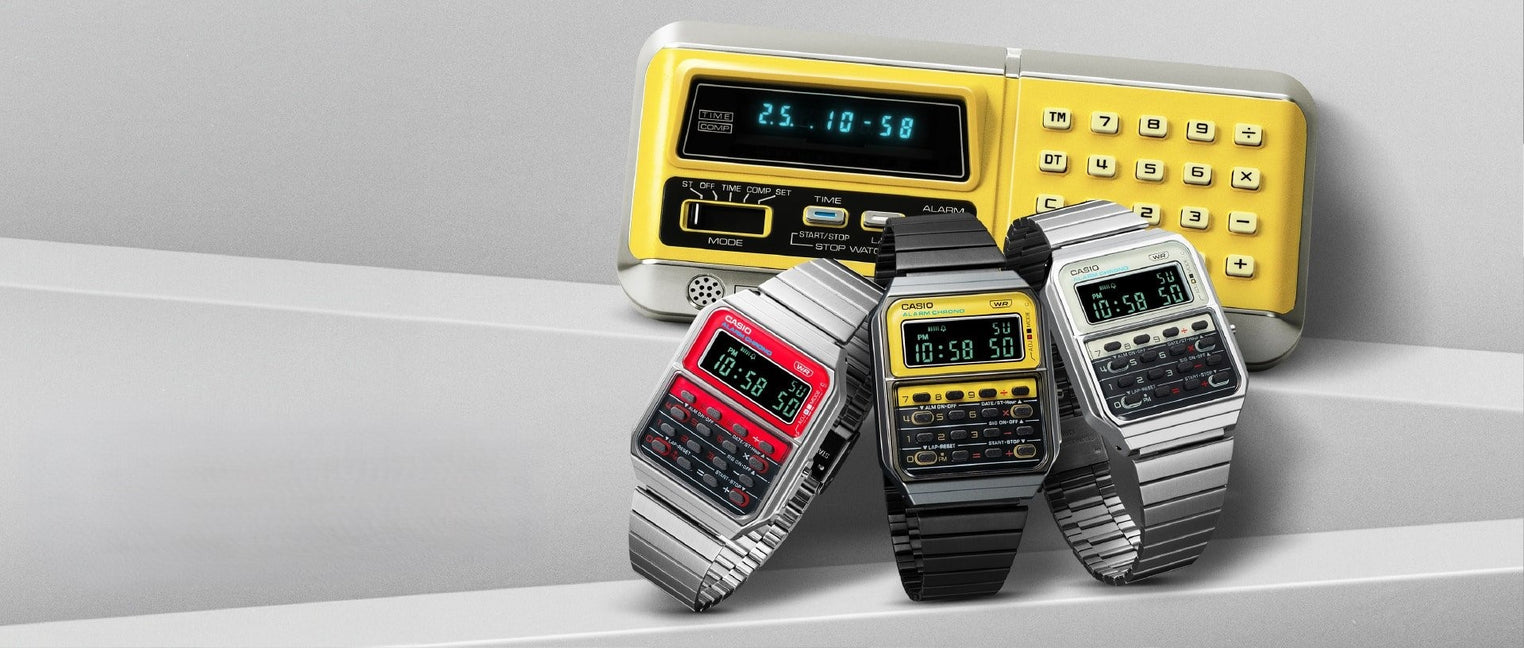 Casio Calculator Watch | Casio Data Bank Watches | G Life Watches